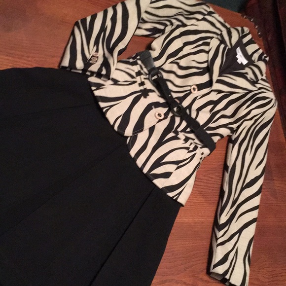 Jackets & Coats | Stunning Linen Zebra Jacket | Poshmark